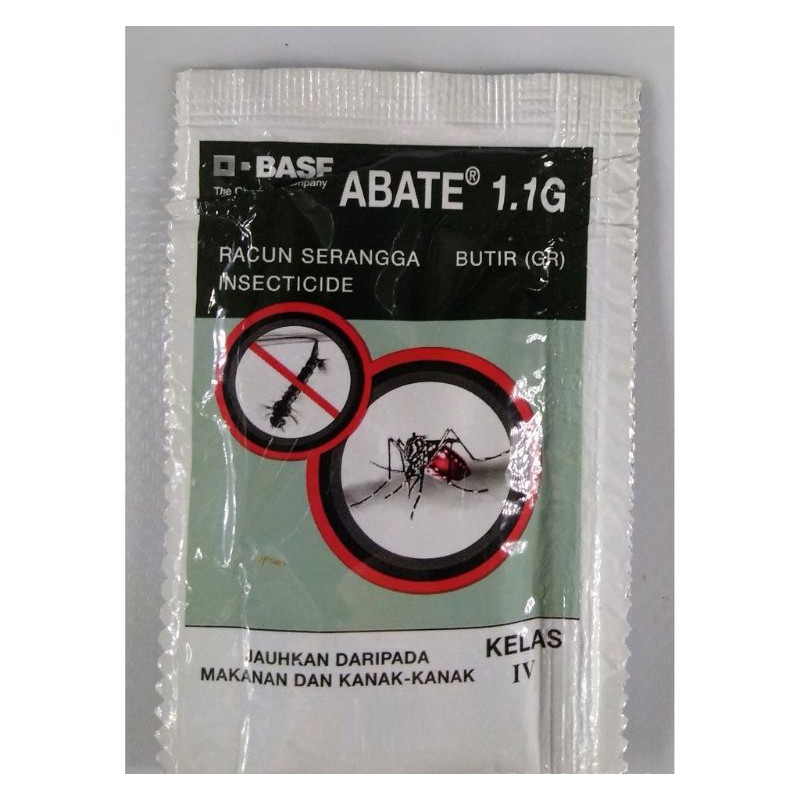 BASF Abate 1.1G Aedes Mosquito 100% Original Chemical Larvae Killer 10 ...