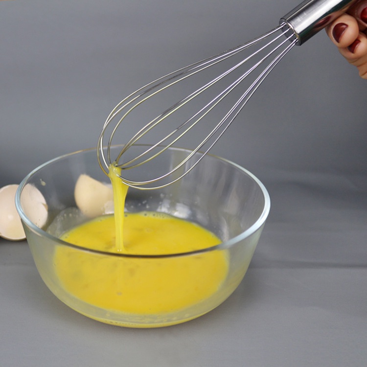 Ready Stock Hand Egg Cream Beater Whisk Whipping Mixer 10 Inches Baking ...