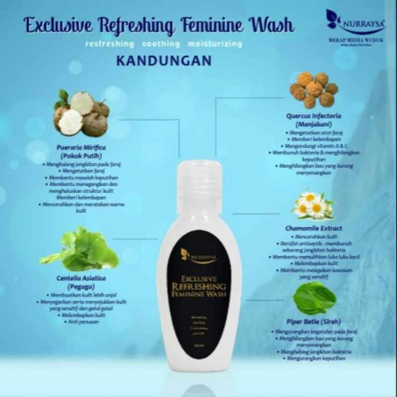 Pencuci Wanita / Feminine Wash By Nurraysa Beauty 🔥ORIGINAL HQ🔥 ...