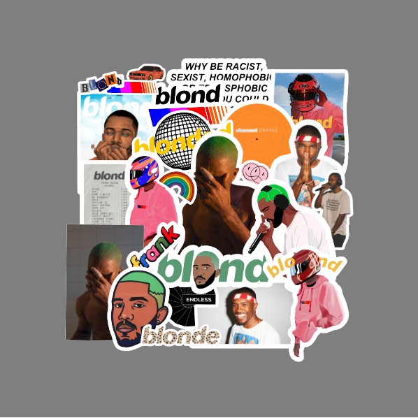 Frank Ocean Sticker Pack - Waterproof Laminated | Shopee Malaysia