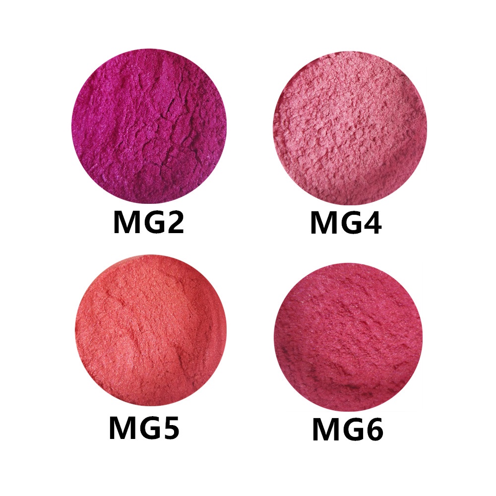 Mica Magenta Series Pigment Pearl Powder - Epoxy / Soap / Candle ...