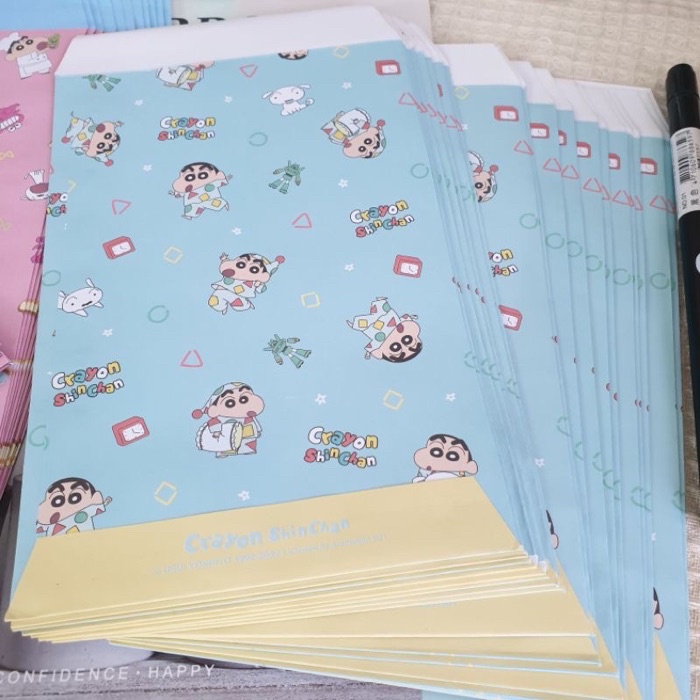 Crayon Shin-Chan Gift Bag Envelope 20pcs White Packaging Paper ...