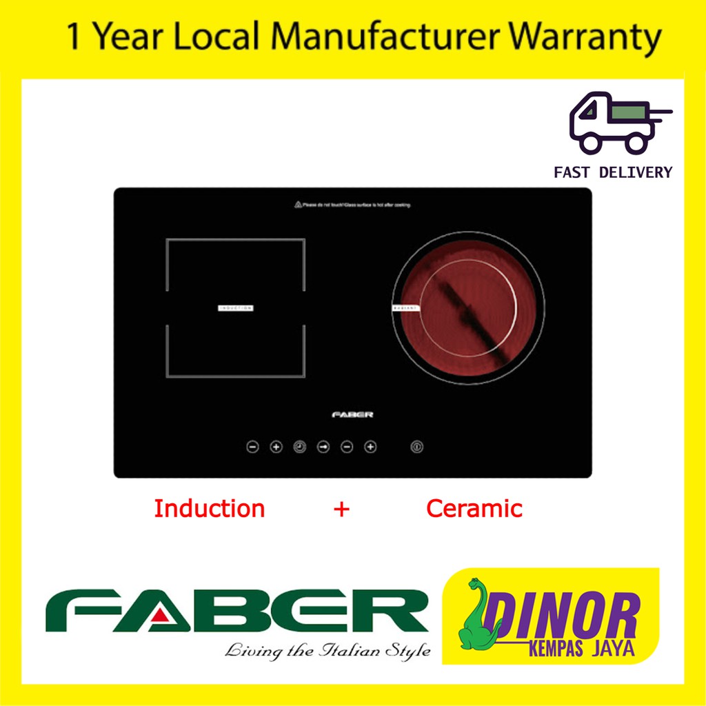 Faber Built-In Ceramic & Induction Cooker FIC 3100 C / FIC-3100C ...