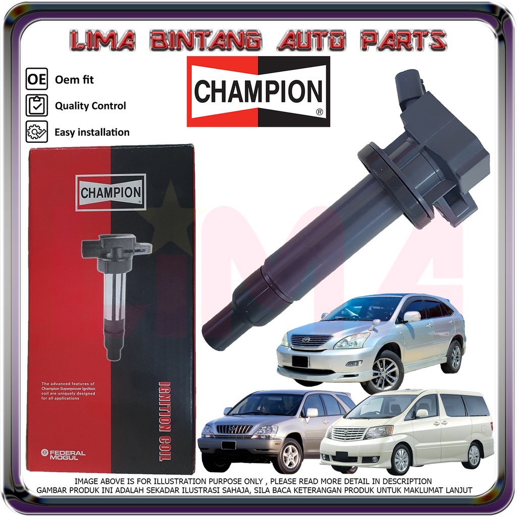 Toyota Alphard ANH10 , Harrier MCU10 ACU30 Ignition Coils , Plug Coil ...