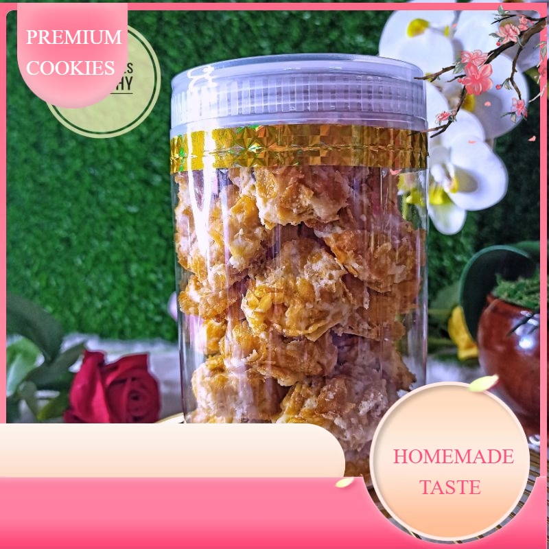 Homemade Cookies /Cornflakes Crunchy / Biskut Raya 2022 / Pakej Biskut ...