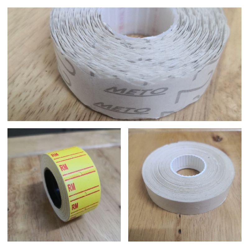 [Clearance SALE] RM price tag & TQ sticker Label pre printed Meto brand ...