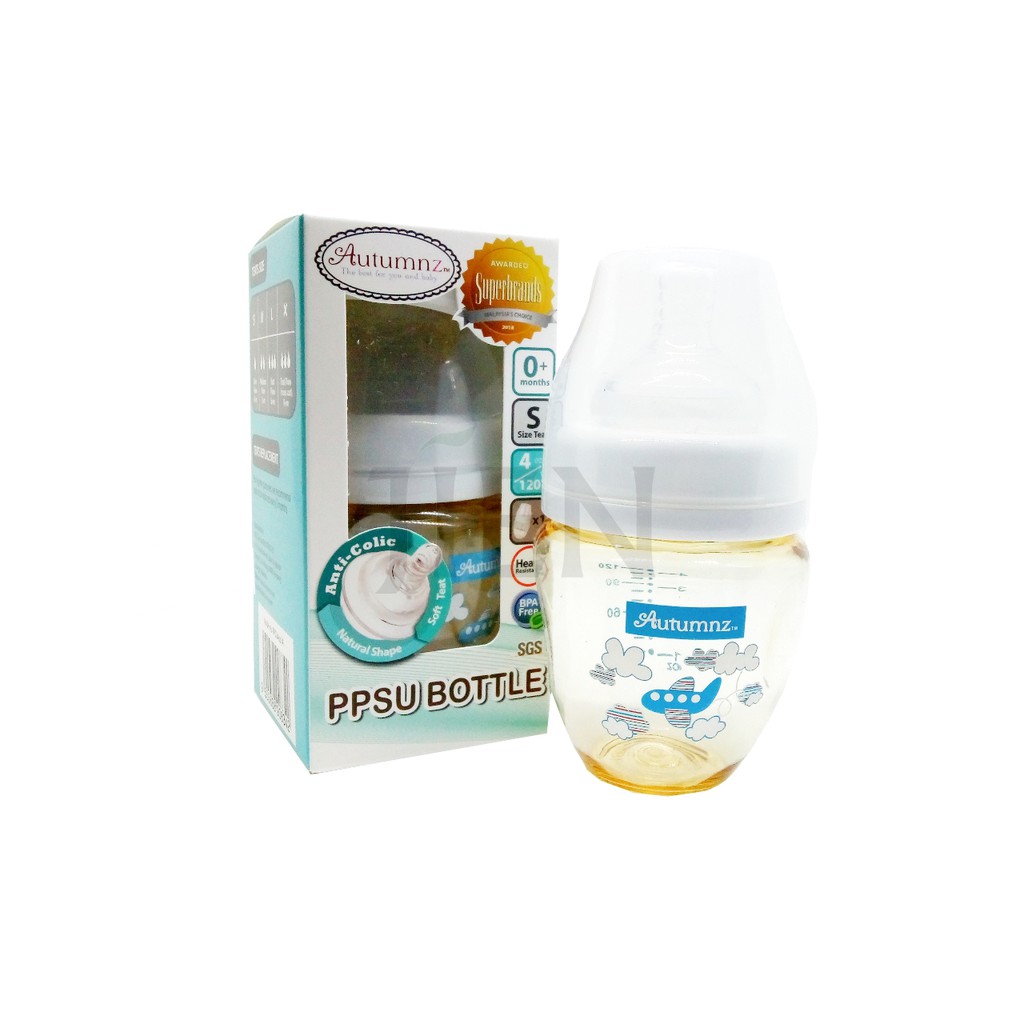 GENUINE Autumnz Botol Susu PPSU, Botol Feeding, Baby Bottle, Wide Neck, PPSU Bottle, Botol Susu ...