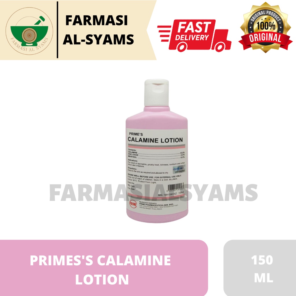 Prime's Calamine Lotion 150ml | Shopee Malaysia
