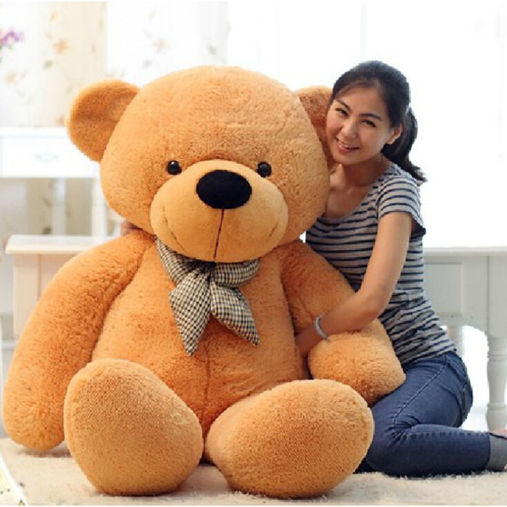 Giant Big Plush Stuffed Teddy Bear Huge Soft 80cm ( FREE GIFT ...