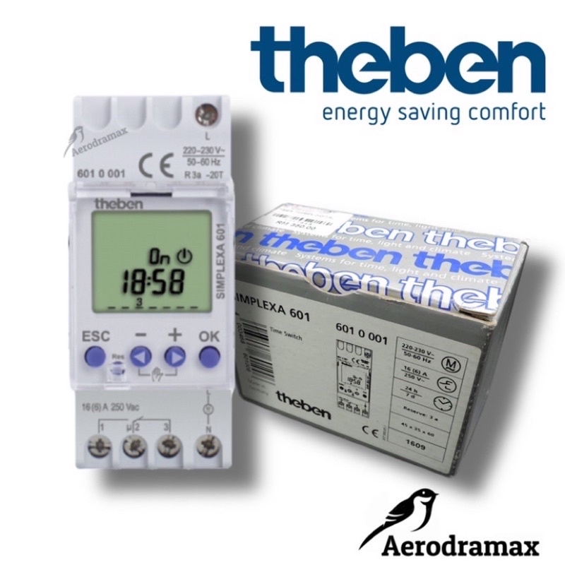 THEBEN Simplexa 601 Time Switch | Shopee Malaysia