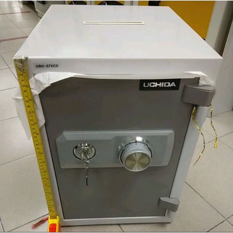 ORIGINAL PETI BESI TABUNG MASJID SAFE BOX FIRE RESISTANT FALCON (F-V58C ...