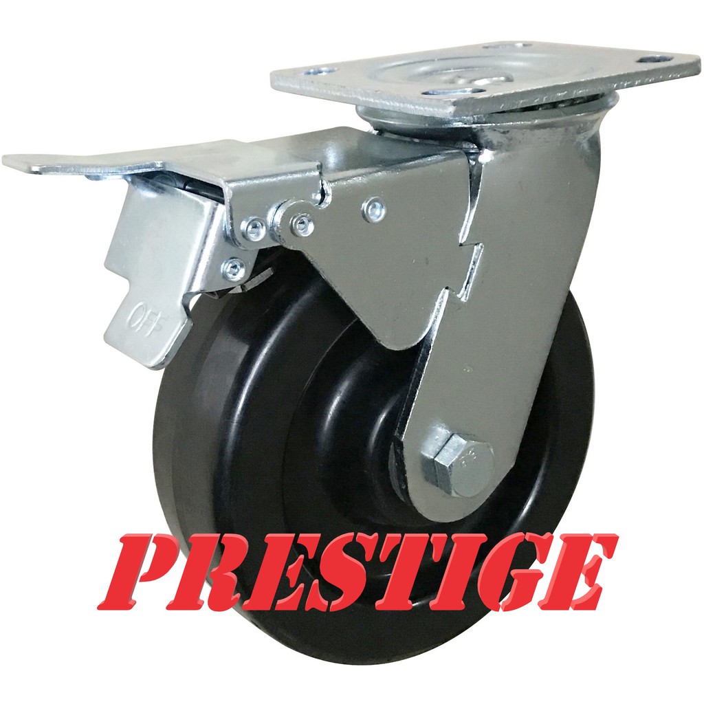 6'' or 8'' - HEAVY DUTY PHENOLIC WHEEL CASTOR (PHR) /RODA TAHAN PANAS ...