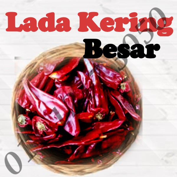 Lada Kering Besar 500gram | Shopee Malaysia