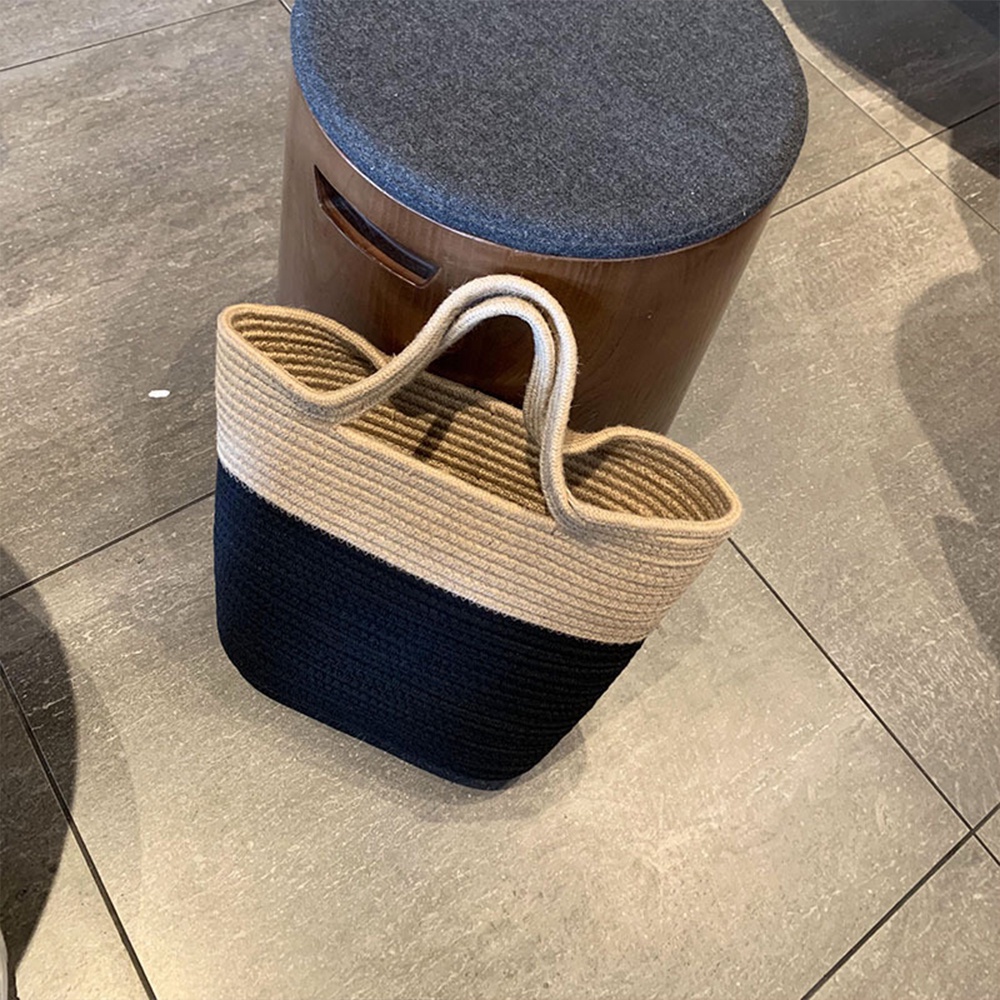 BC Summer Woven Straw Tote Bag Beach Handbag Travel Large Capacity ...