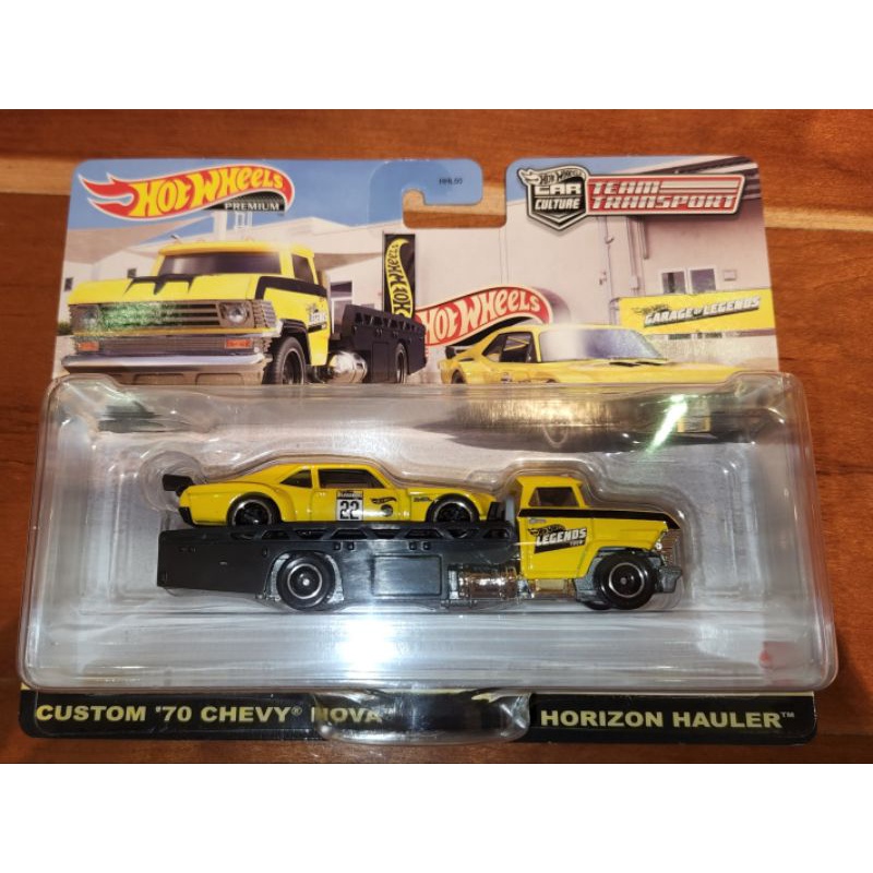 Hotwheels team transport legends tour custom 70 chevy horizon hauler ...