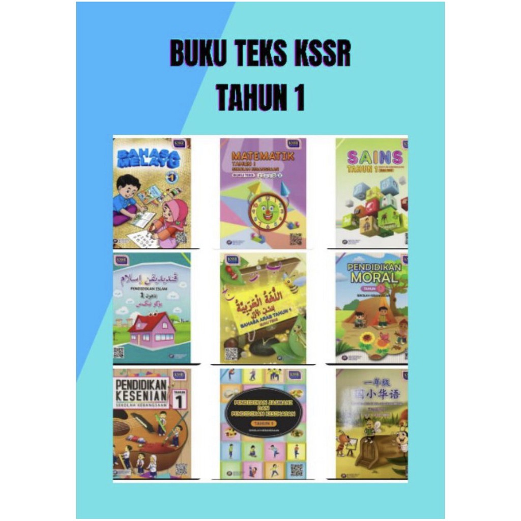 ~(READY STOCK) BUKU TEKS TAHUN 1 KSSR ~ | Shopee Malaysia