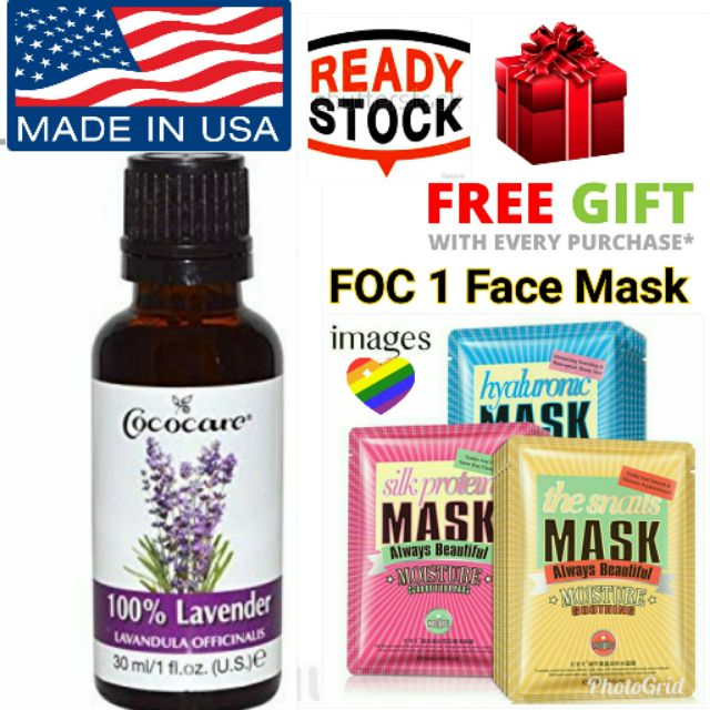 Now Available Cococare (USA ) 100% Pure Lavender Oil 30ml (Made in USA ...