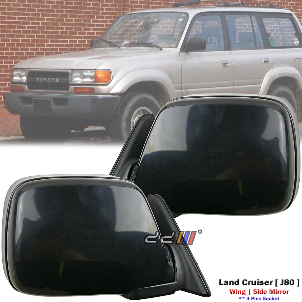 Toyota Landcruiser 80 HDJ80 HDJ81 Electric Adjust Door Side Mirror 3 ...