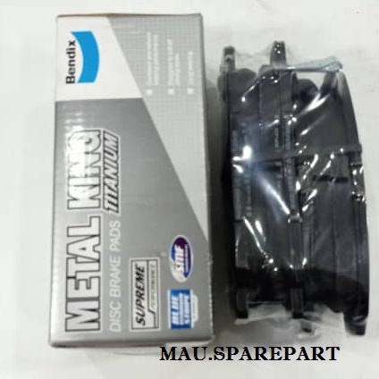Bendix DB1515 MKT Front Brake Pad - Honda BRV/ Accord TAO SDA/ Civic SNA/ FD1 FD2/ Odyssey RB1 ...