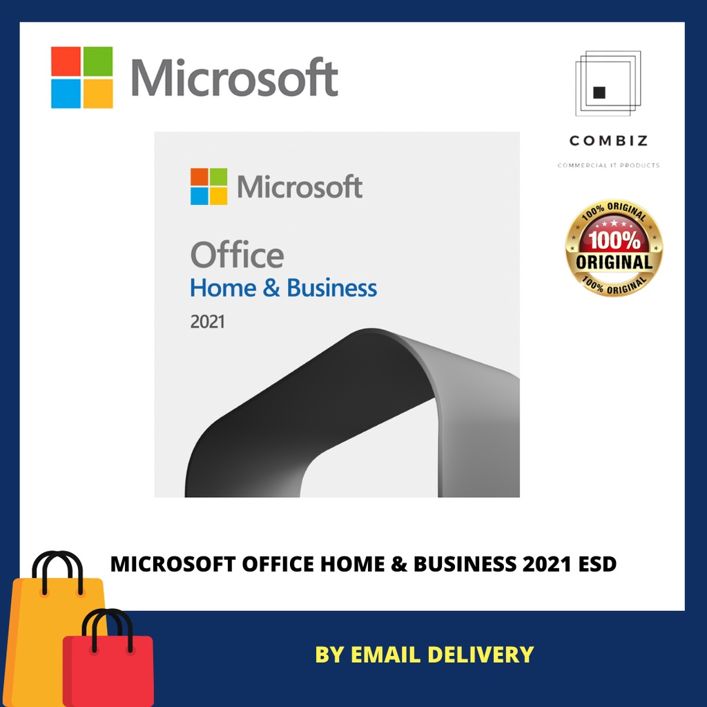 ORI MICROSOFT OFFICE HOME & BUSINESS 2021 ESD | Shopee Malaysia