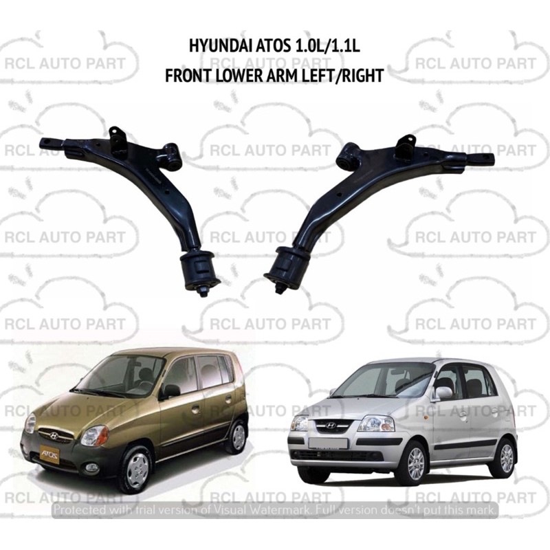 FRONT LOWER ARM LEFT/RIGHT HYUNDAI ATOS 1.0L,1.1L | Shopee Malaysia