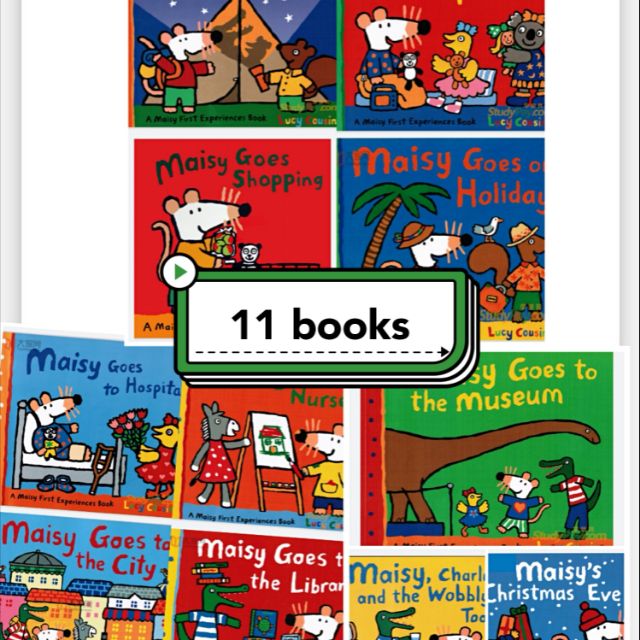 (PDF) Maisy's first Experience story book 11 books bundle | Shopee Malaysia