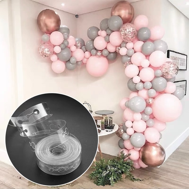 [Ready Stock]•5M STRIP IRREGULAR BALLOON CHAIN DOUBLE CHAIN•BALLOON ...