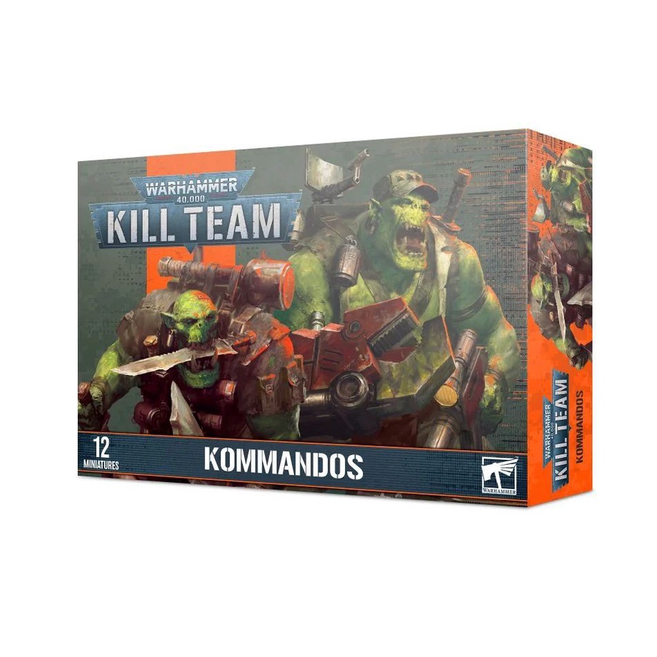 Warhammer 40,000 Kill Team KOMMANDOS Orks Xenos - Warband - Army Set ...