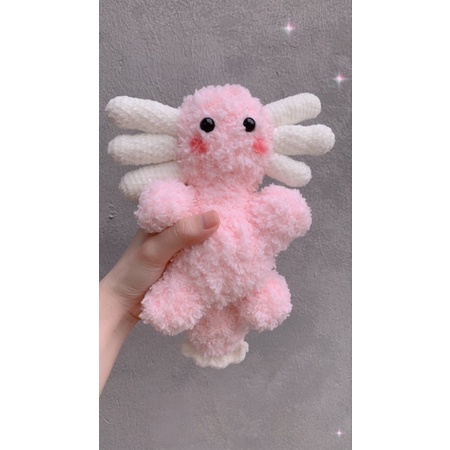 Cute and cute Axolotl teddy bear | Shopee Malaysia