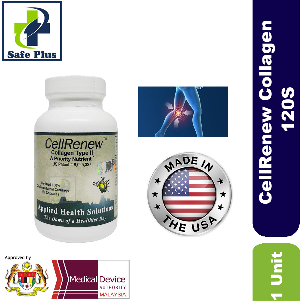 Cellrenew Collagen Type II 120 Capsules [ Ubat Lutut ] | Shopee Malaysia