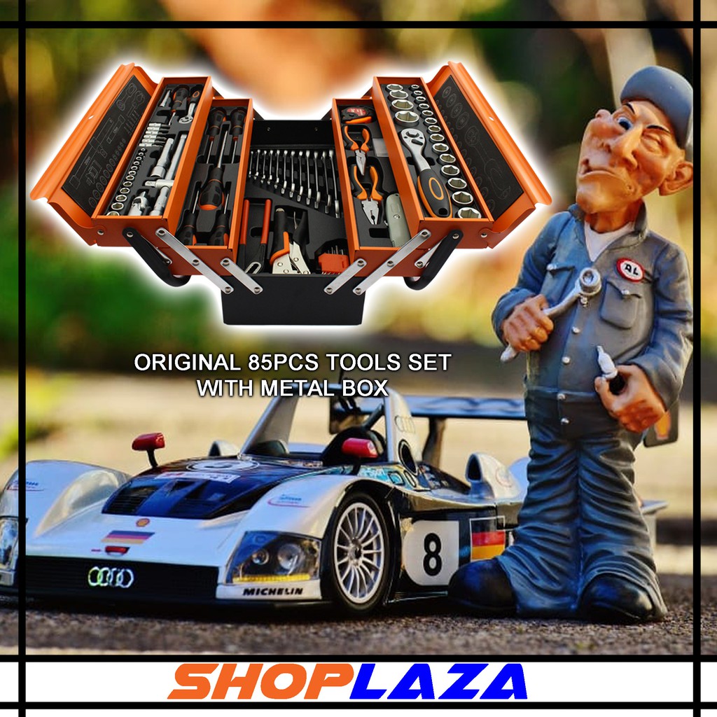SHOPLAZA - Original 85pcs tools set 1/4 & 1/2 Tool Set with Cantilever ...