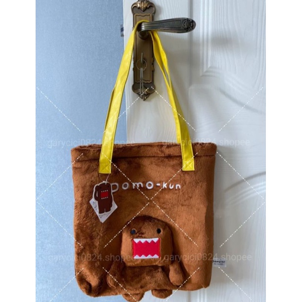 Domo-kun plush cloth shoulder bag handbag tote bag | Shopee Malaysia