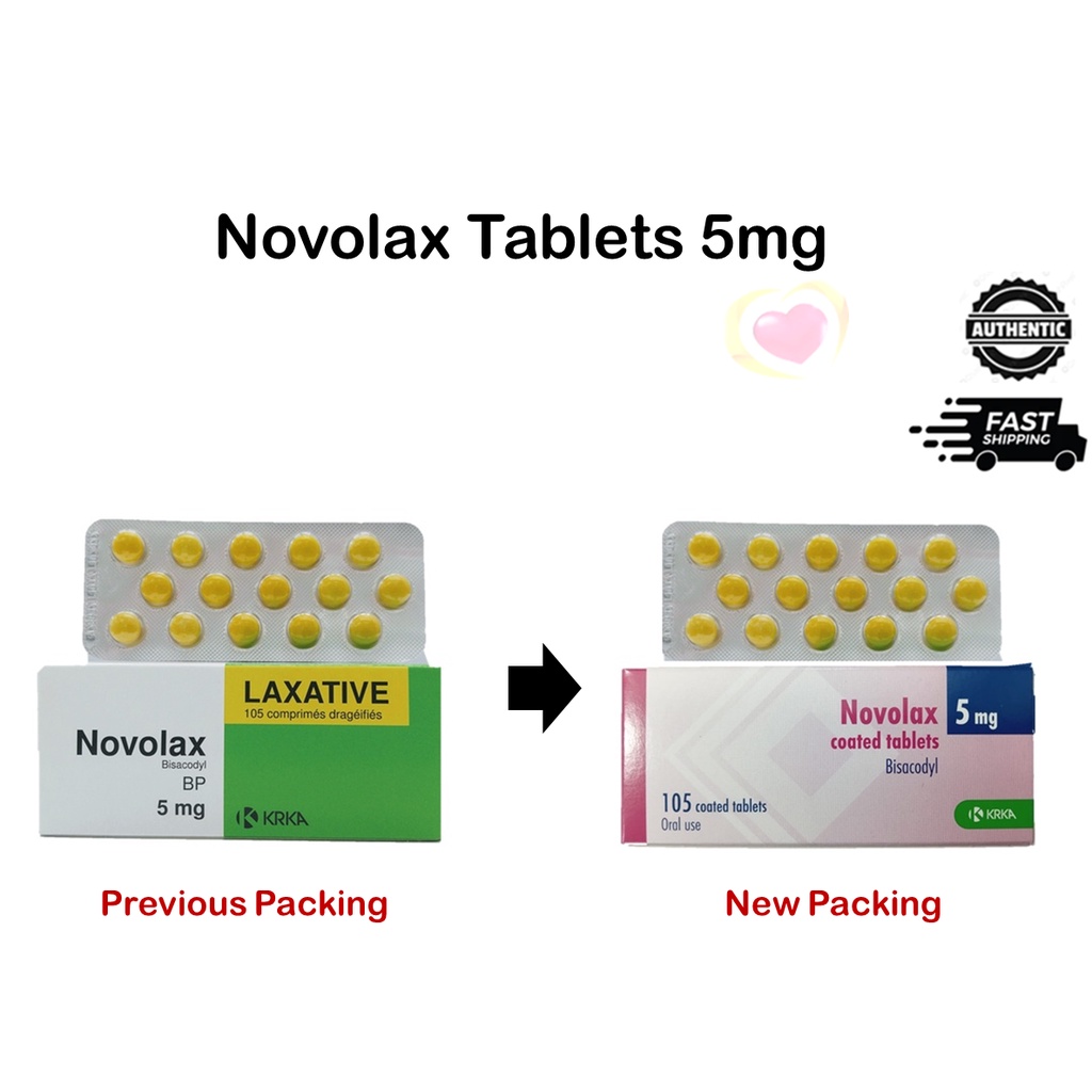 Novolax Tablets (7x15Tab) (5mg) [EXP: 06/25] | Shopee Malaysia