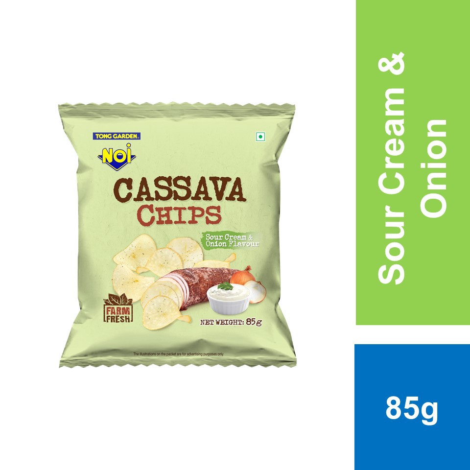 NOI Sour Cream & Onion Cassava Chips 85g | Shopee Malaysia
