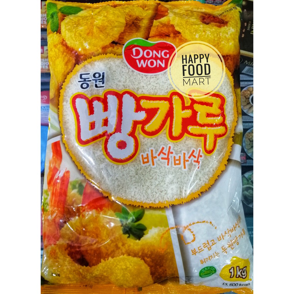 Dong WON BREAD FLOUR 1000G/KOREA PANKO FLOUR 1KG/IMPORTED PANIR FLOUR ...