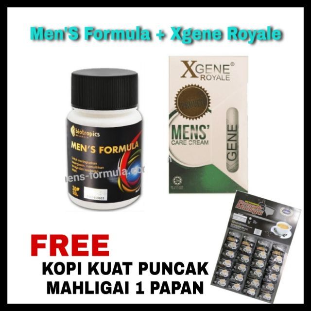 👉👌💦KERAS COKENG👉👌💦 SUPPLEMENT BERASASKAN HERBA SEMULAJADI . Men Men's Formula Xgene Royale ...