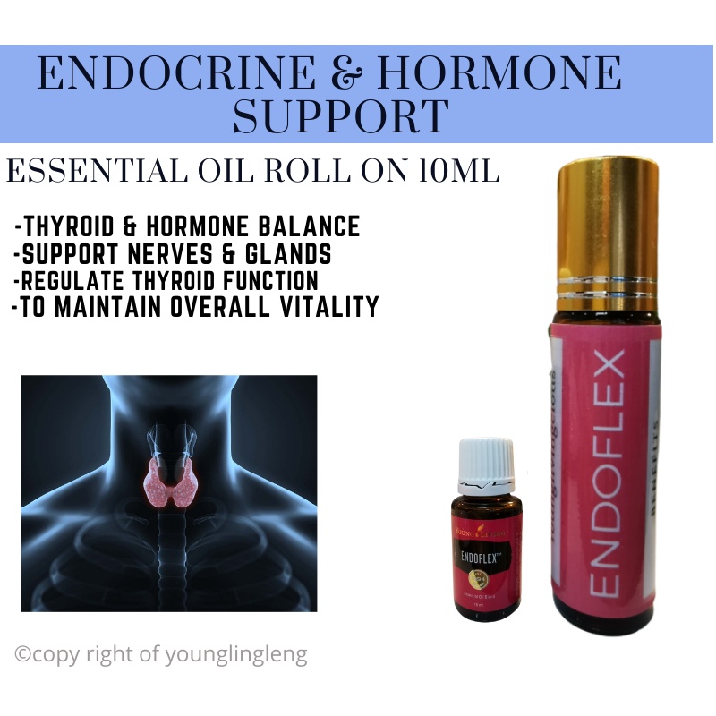 Massage Oil /Young Livings Essential Oil Roll On//Hormone Support /Thyroid Support / Endocrine ...