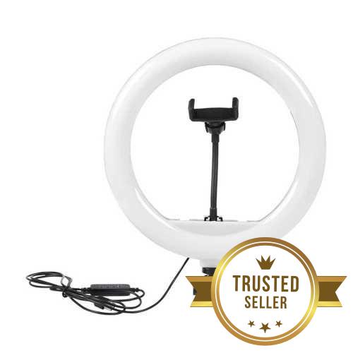 32cm/12 Inch LED Ring Light Fill-in Light Dimmable 3 Lighting Modes ...