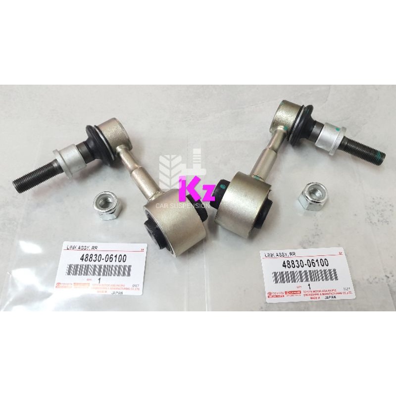 TOYOTA JAPAN - 1 SET 2PCS -REAR STABILIZER LINK-TOYOTA C-HR 2018 ZGX11 ...