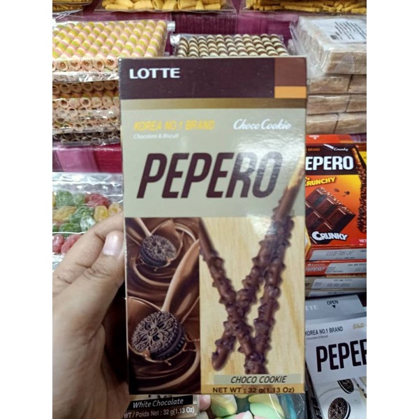 Lotte Pepero kotak besar BIG BOX /Stick Biscuit Pack 256g | Shopee Malaysia