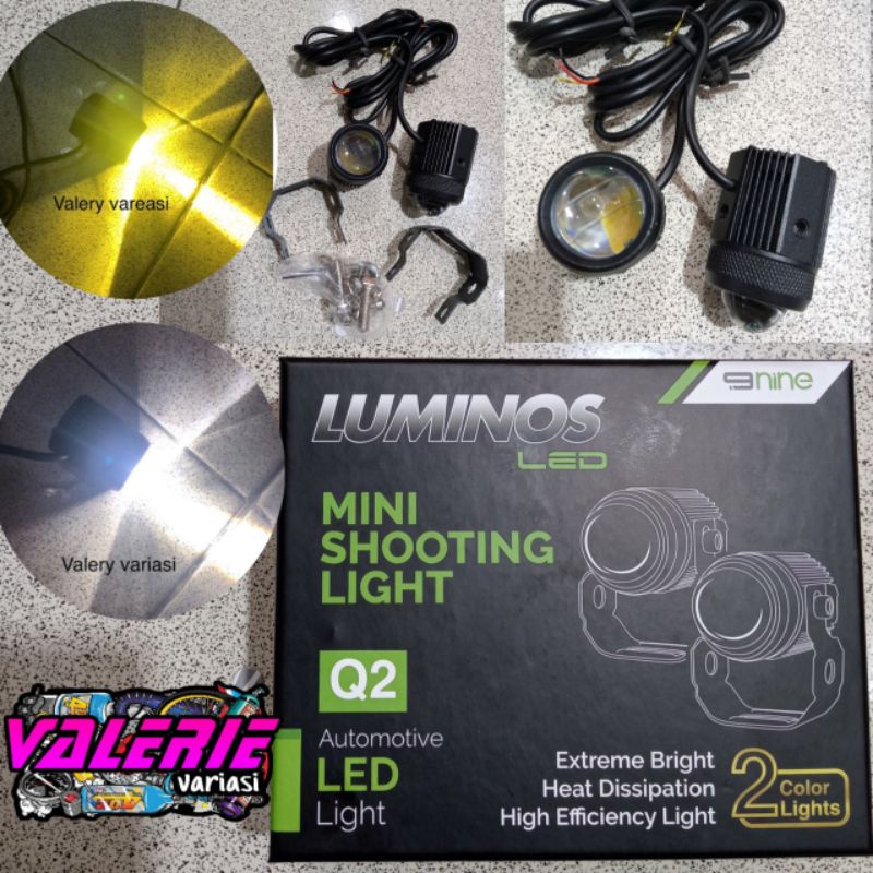 Luminos Q2 Spotlights Q2 Led mini shooting light 2colors luminos 9nine ...