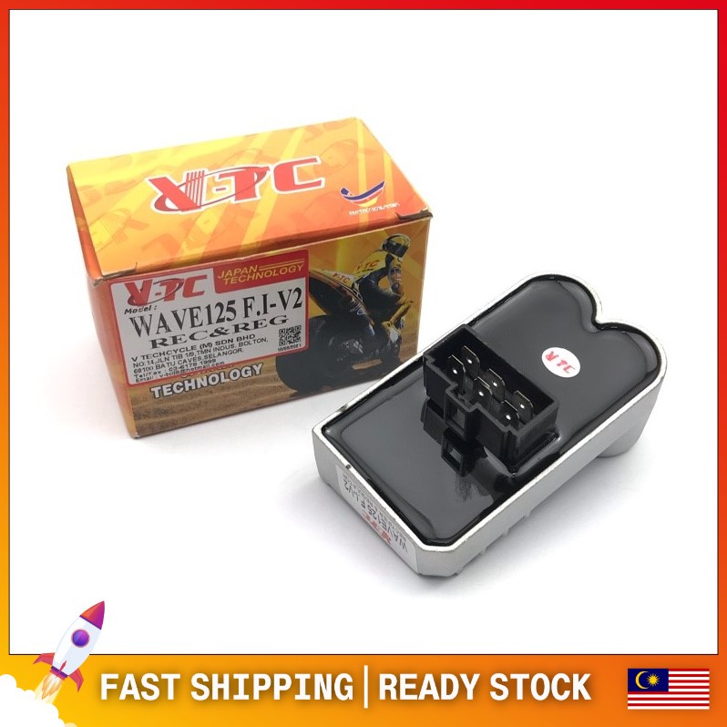 HONDA WAVE125-I WAVE125i WAVE125-FI V2 RECTIFIER REGULATOR KATAP KATAU ...