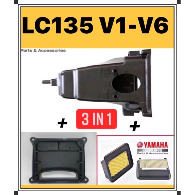YAMAHA LC135 / LC135-II AIR CLEANER BOX (ST) // LC135 V1 V2 V3 V4 V5 V6 ...