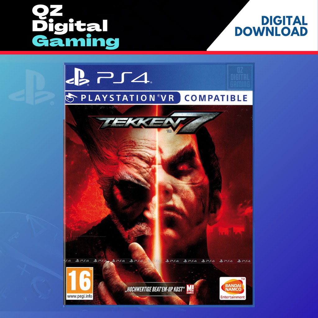 Ps4 Tekken 7 Digital Download English Version (Support PSVR) TEKKEN7 ...