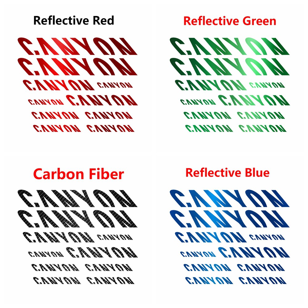 Reflective Canyon Stickers Cinelli for Road Bike Mountain Cycling ...