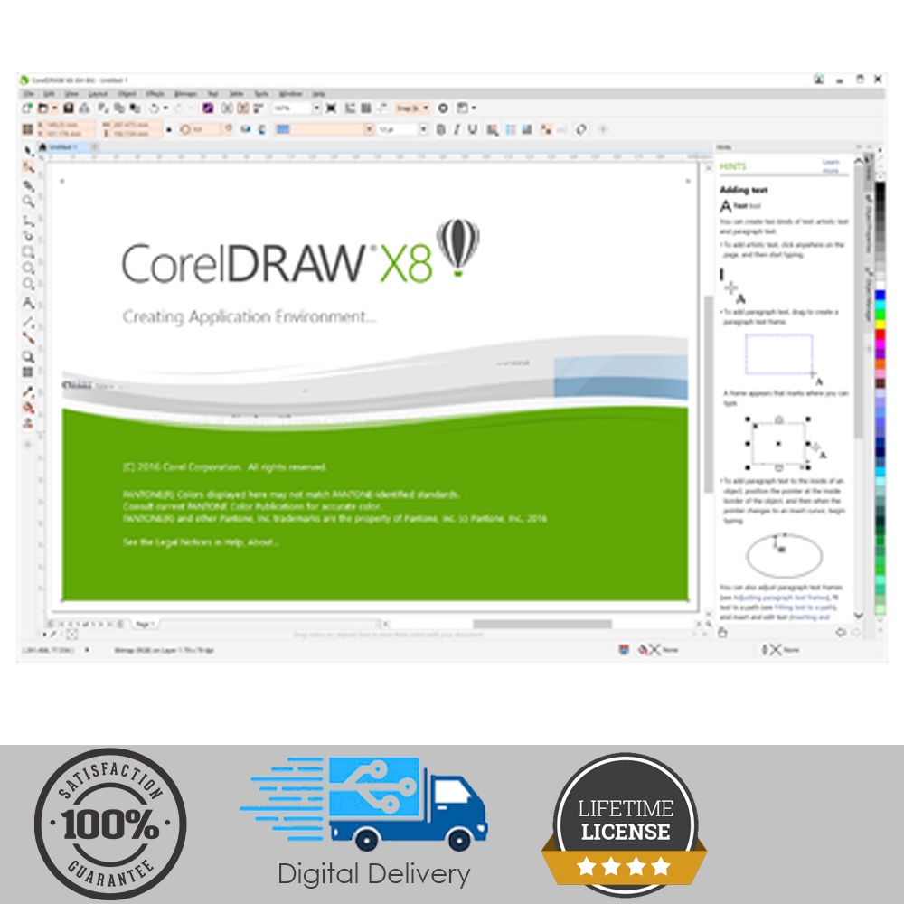 CorelDraw Suite/ CorelPainter/ CorelDraw Graphics Suite (win ver 2022 ...