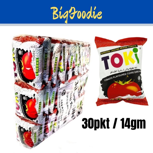 [BFD] Toki Tomato Corn Snack 14gm x 30pkt | Shopee Malaysia