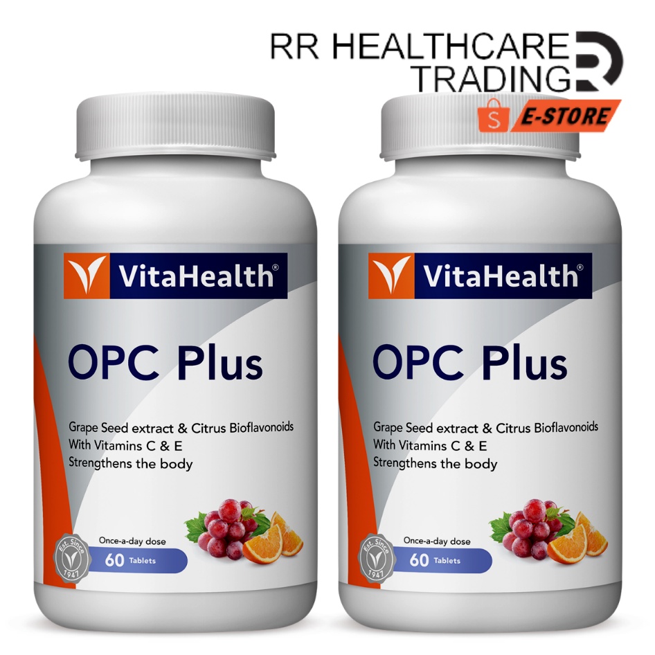 Vitahealth OPC Plus 60s x 2 Bottles (Exp 04/2024) | Shopee Malaysia