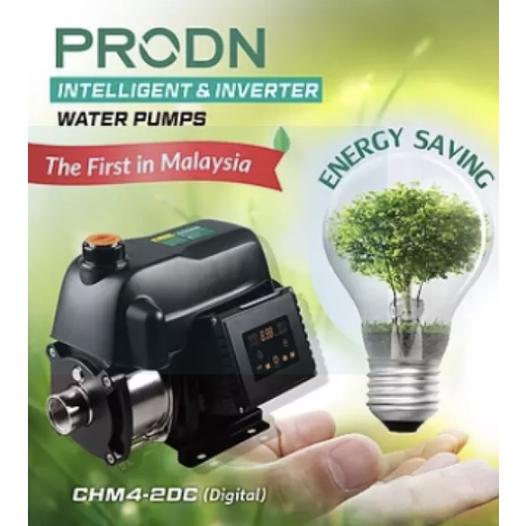 PRODN CHM4-2DC Intelligent Multi Stage Inverter Water Pump | Shopee ...