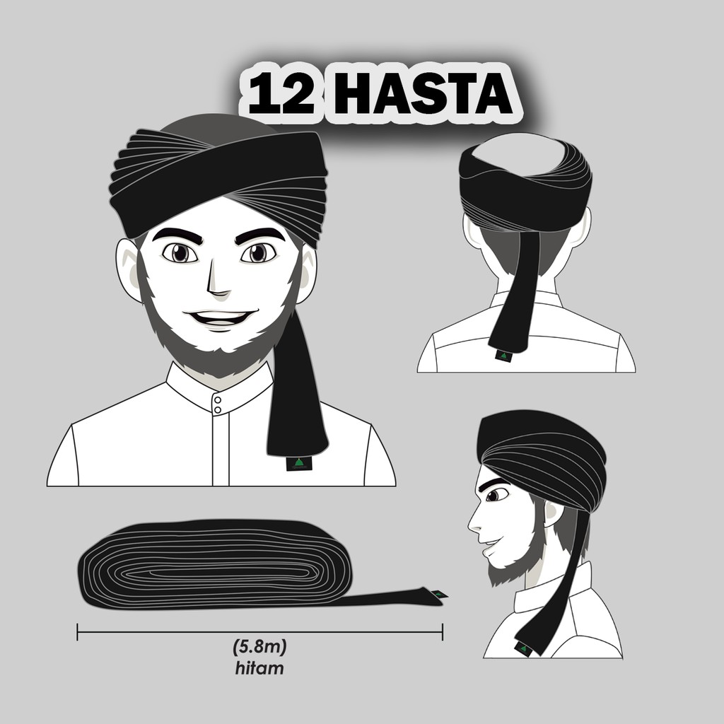Serban Habib - Imamah Hadramaut 12 Hasta (TERUS LILIT SAHAJA) | Shopee ...